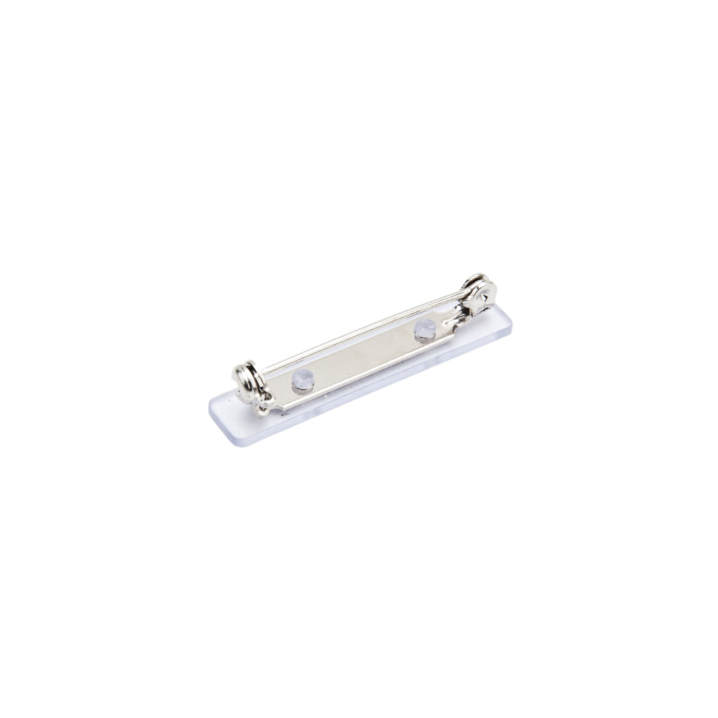 [104-P] 1.25'' Bar Pin with Locking Safety Catch and Vinyl Pad